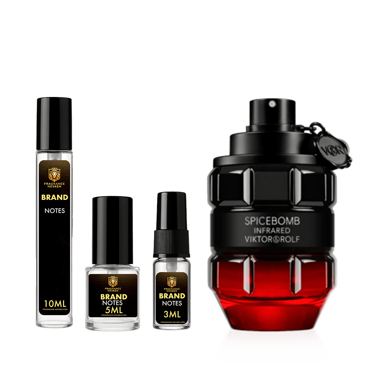 Viktor & Rolf Spicebomb Infrared Decant (Sample) — 3ml, 5ml, 10ml Sizes ...