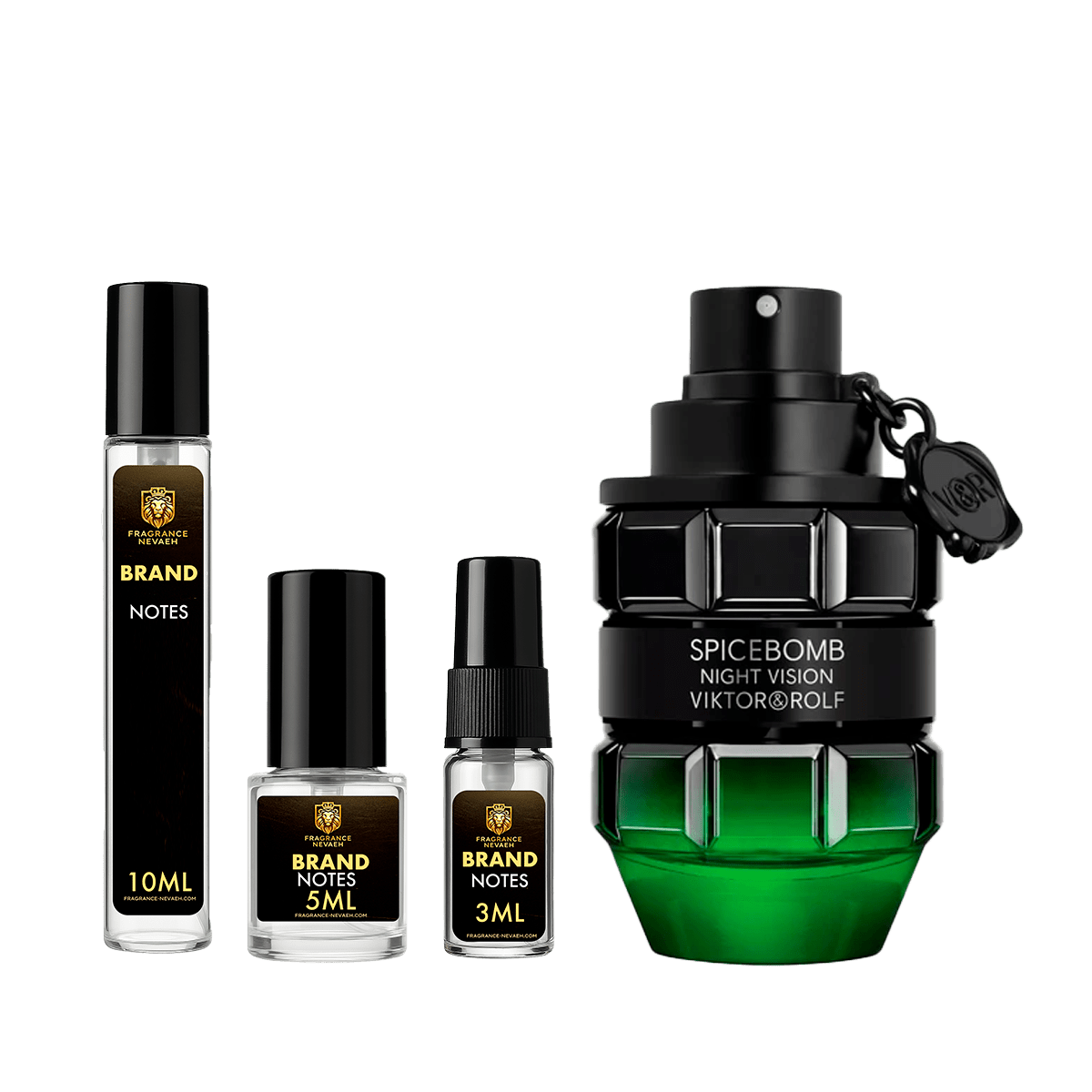 Viktor & Rolf Spicebomb Night Vision Decant (Sample) — 3ml, 5ml, 10ml ...